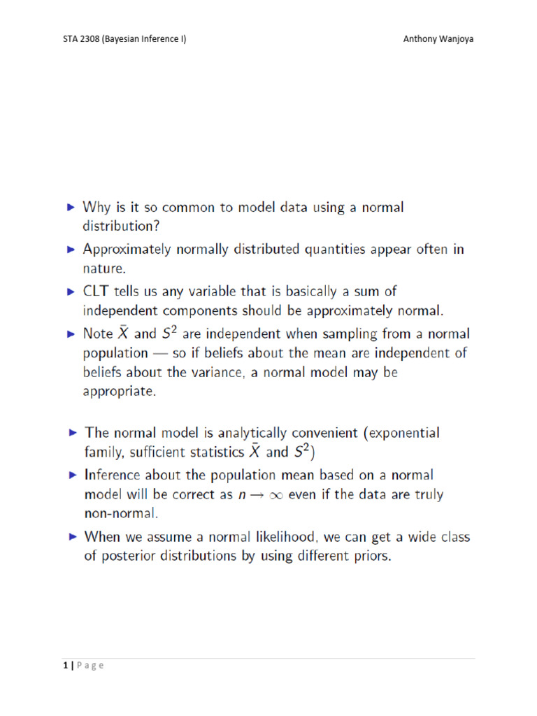3. Posterior Distribution-Examples | PDF