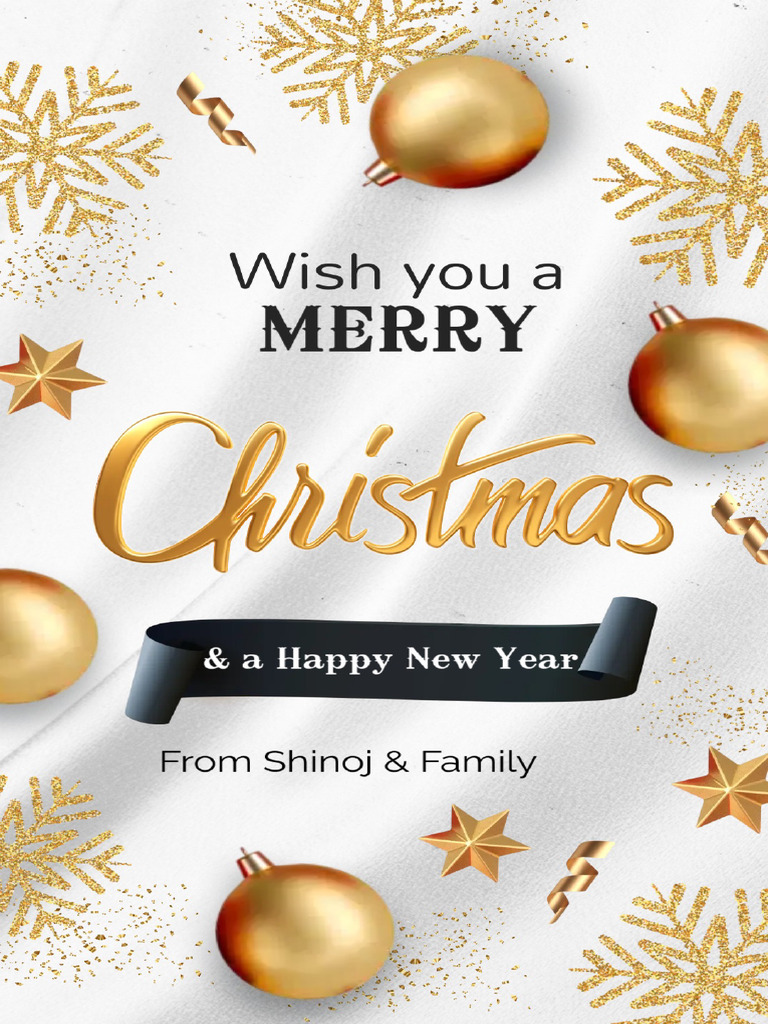 Christmas Card, Christmas, Merry Christmas - 1735104680667 | PDF