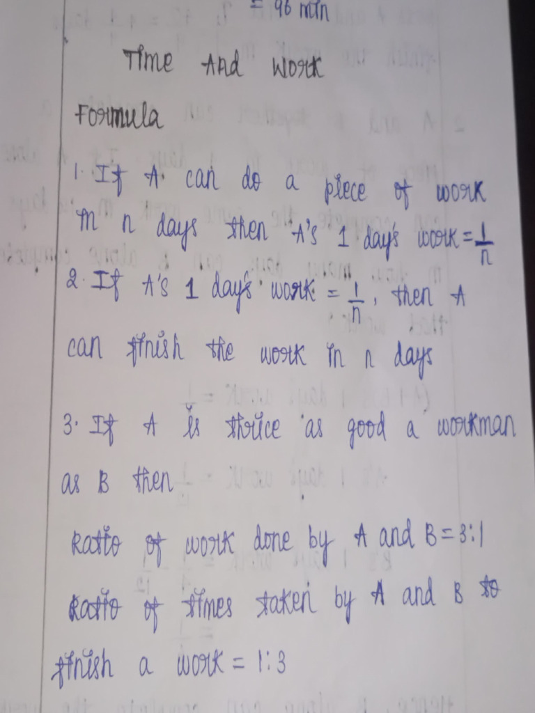 QA-3rd Unit Time&Work To Area Volume and Surface Area | PDF