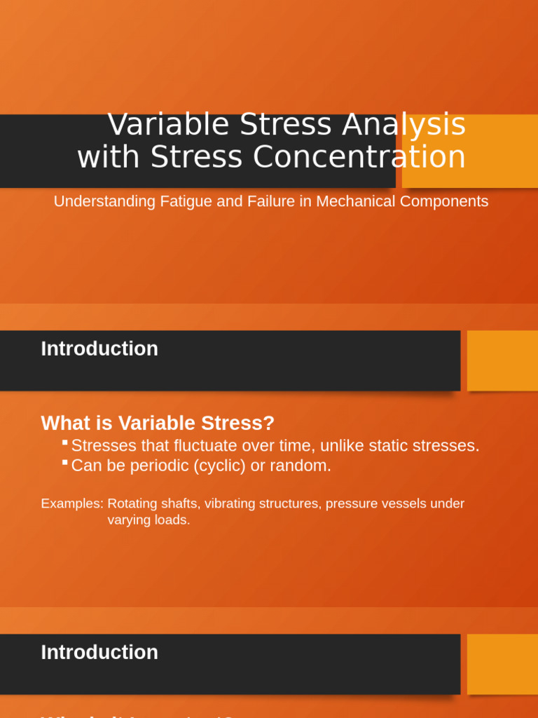 Variable Stress Analysis | PDF | Fatigue (Material) | Fracture