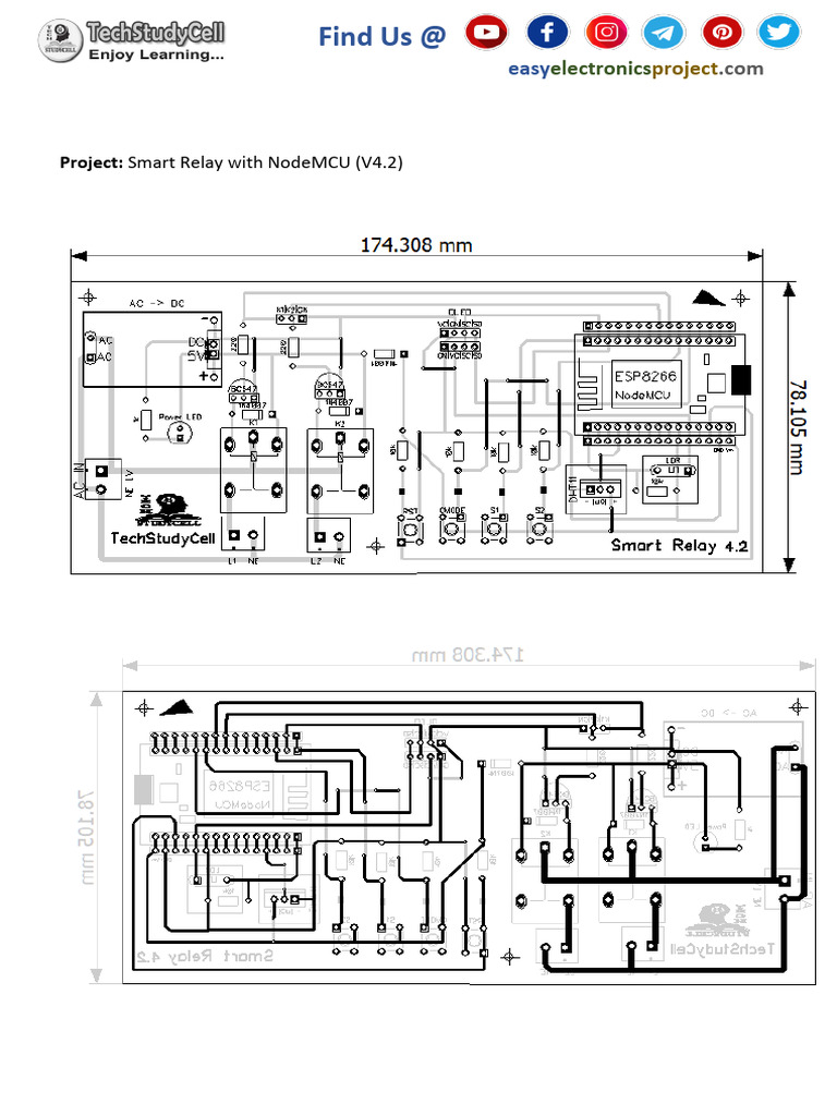 PCB - Layout Smart - Relay - V4.2 | PDF