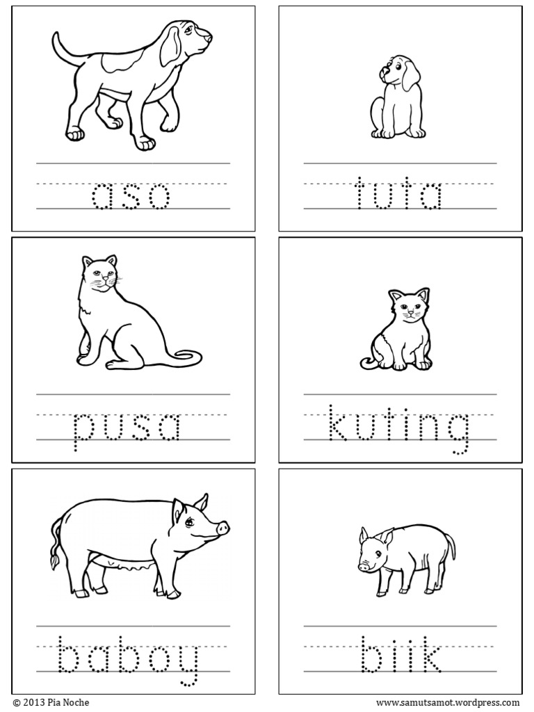 Mga Hayop - 1 1 | PDF