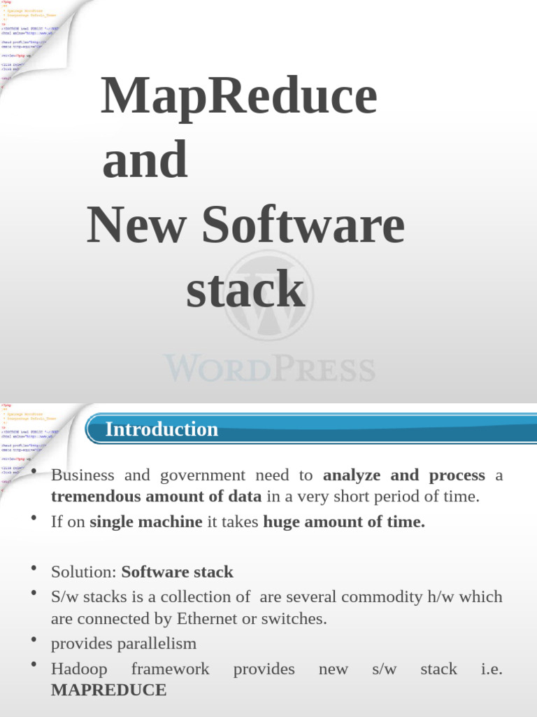 Understanding Hadoop MapReduce Framework | PDF | Apache Hadoop | Map Reduce