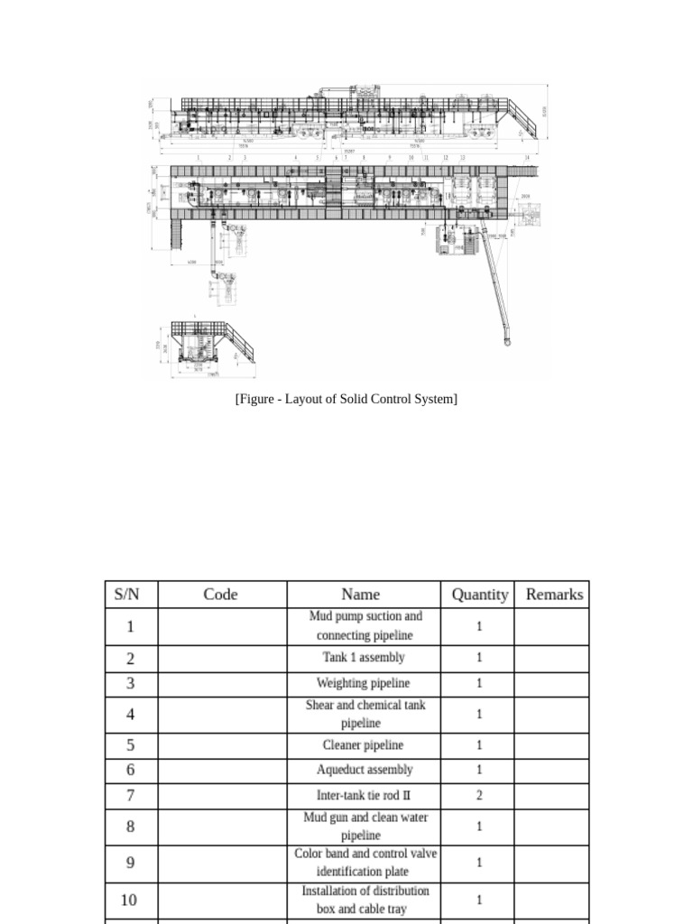 GK2302 Solido Control System Drawing | PDF | Pipe (Fluid Conveyance) | Pump