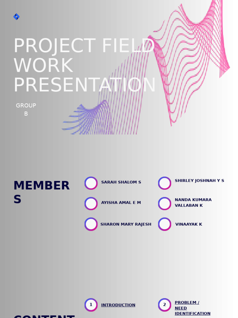 Project Field Work Presentation Hope | PDF | Psychotherapy | Social Work