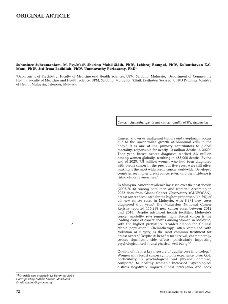 breast-cancer | PDF | Cancer | Breast Cancer