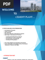 Cement Manufacturing Process - Phases - Flow Chart - Cement ...