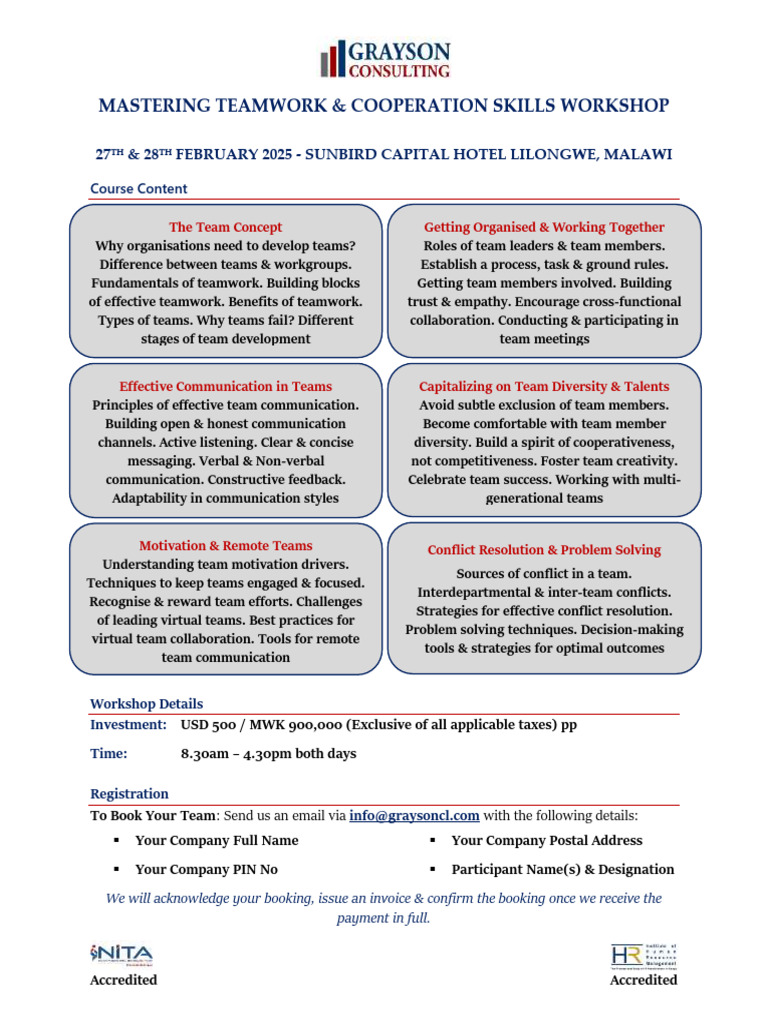 Mastering Teamwork and Cooperation Skills | PDF | Communication | Conflict Resolution