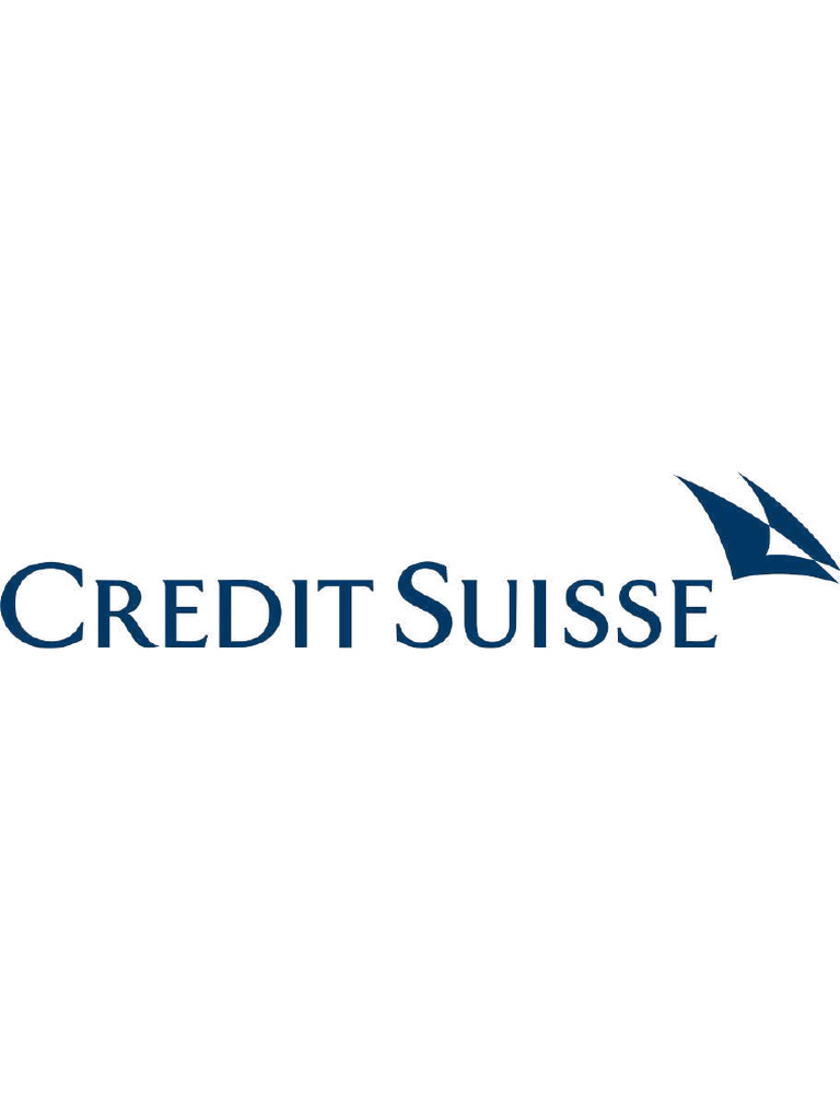 Credit Suisse Logo - SVG | PDF