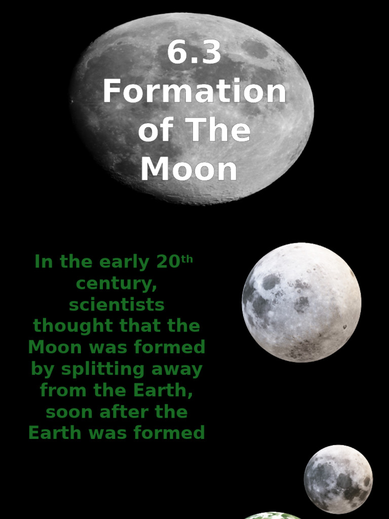 Moon Formation Theories Explained | PDF