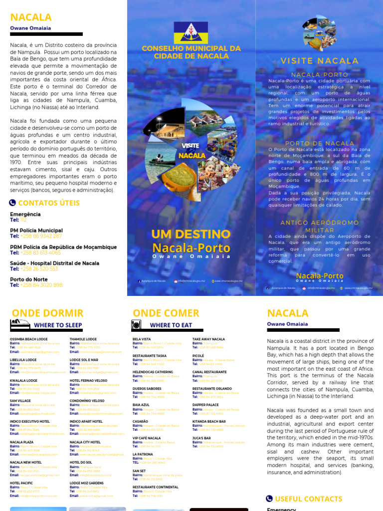 Folhetos Nacala_20250220_105431_0000 | PDF | Transporte