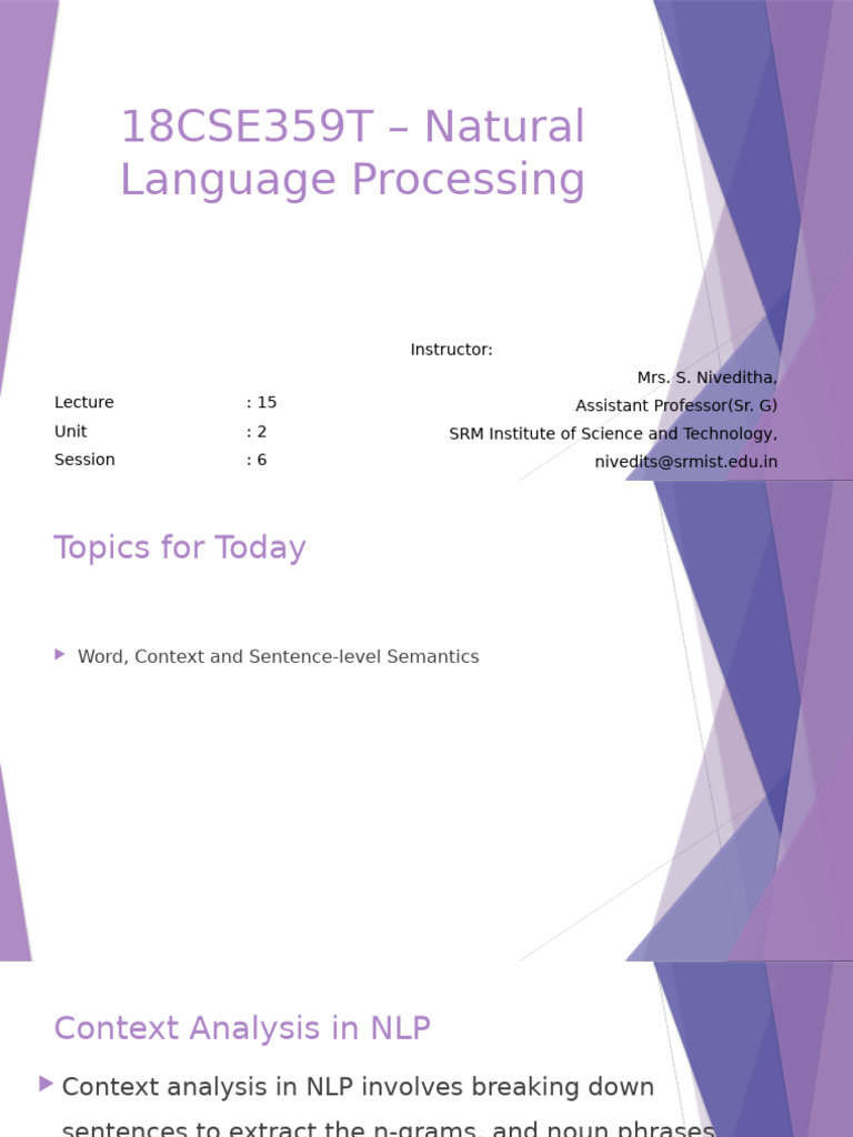 Unit 2_Lecture 6 | PDF | Noun | Adjective
