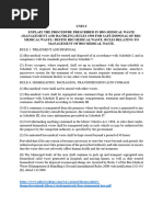 Bio-Medical Waste Management Rules 2016 | PDF