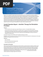 Hayman InterStim Therapy | PDF | Urinary Incontinence