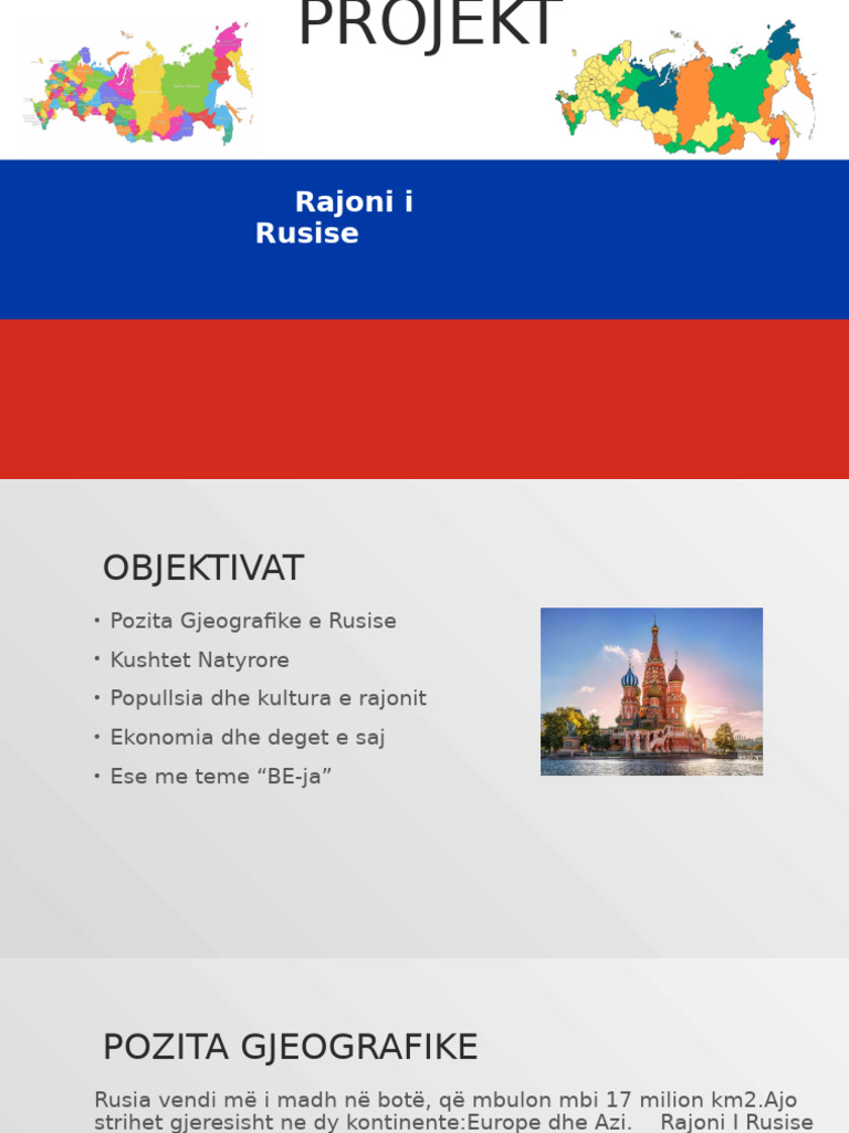 Projekti Gjeografi PP | PDF