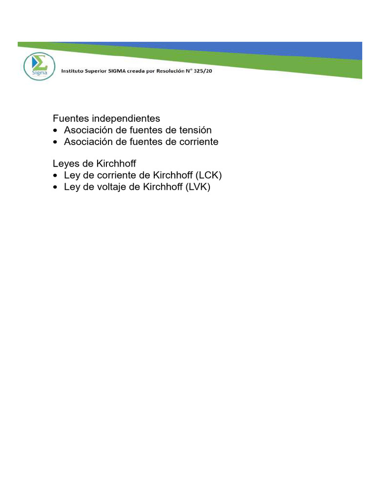 14 Ley de Kirchhoff Grafico y Medicion - Sigma | PDF