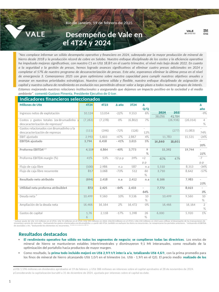 Vale | PDF | Minería | Níquel