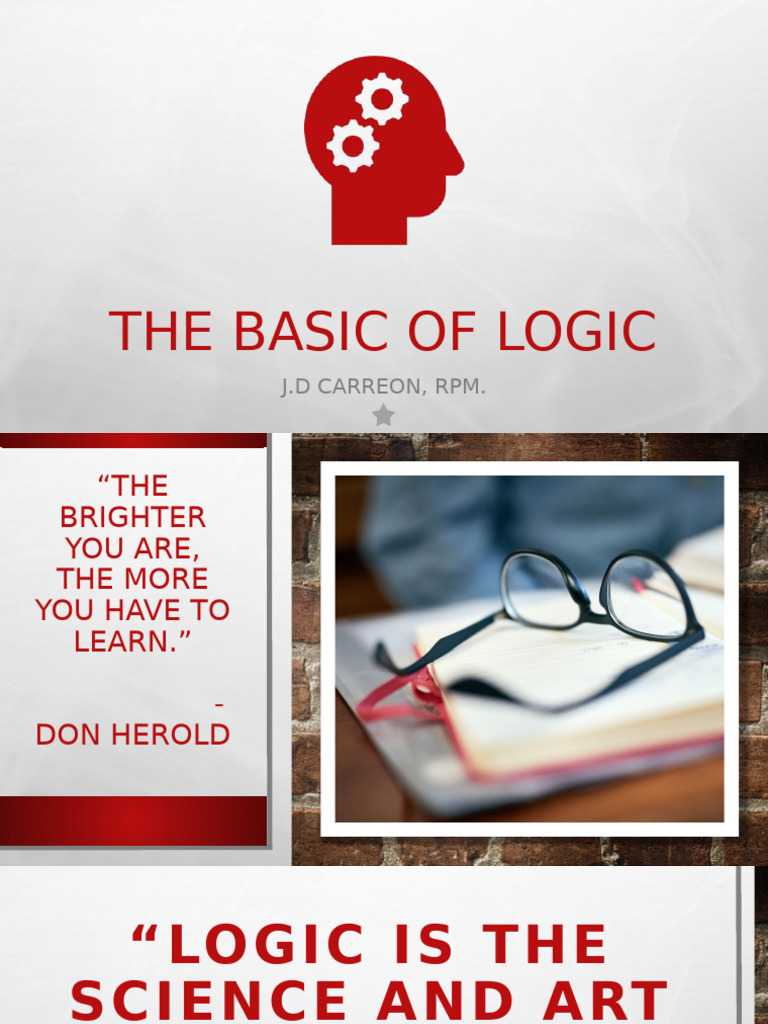 The Basic of Logic | PDF