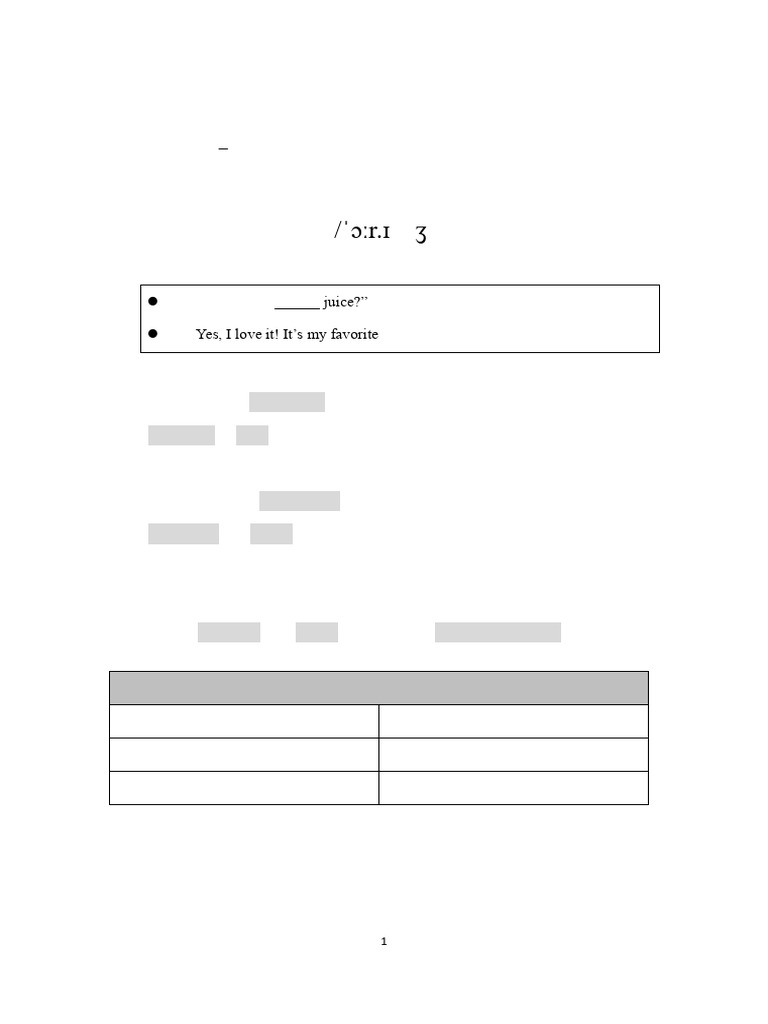 Standout 1 Unit 2 L4 | PDF