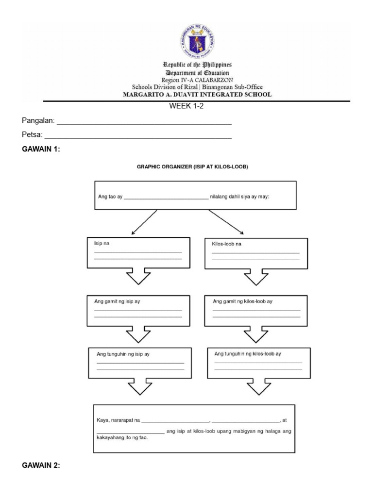 EsP OHSP WEEK1 2 | PDF