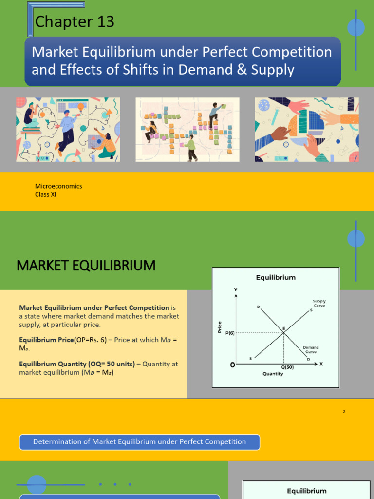 Chapter 13 Market Equilibrium and Effects of Shift in Demand | PDF ...