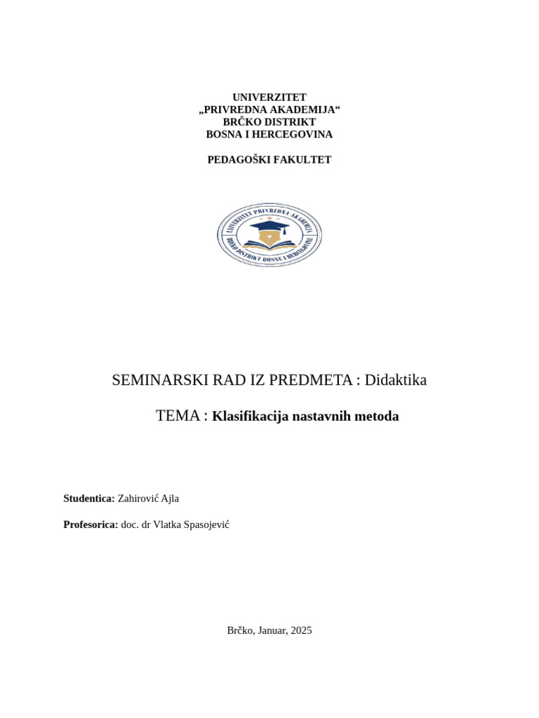 Didaktika | PDF