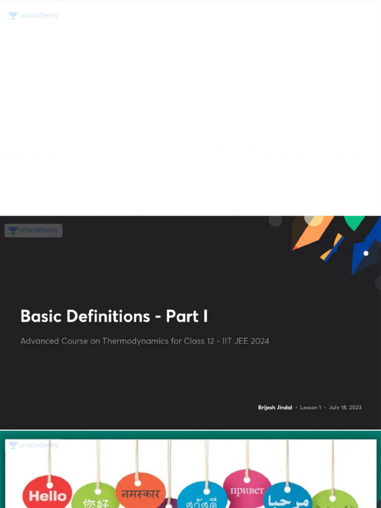 Basic Definitions Part I With Anno | PDF