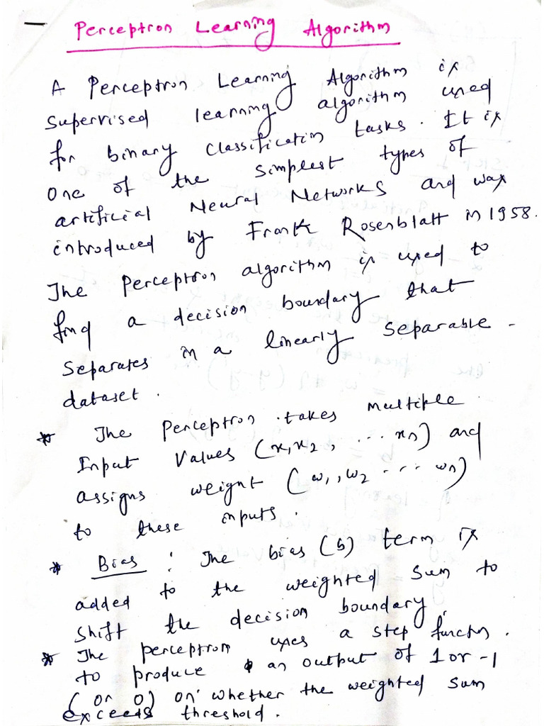 Unit-1 Handwritten Notes | PDF