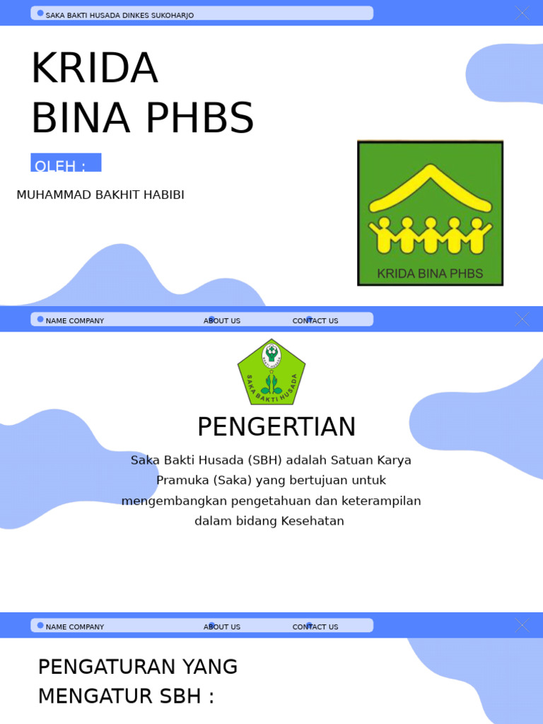 Krida PHBS: Menerapkan Hidup Sehat | PDF