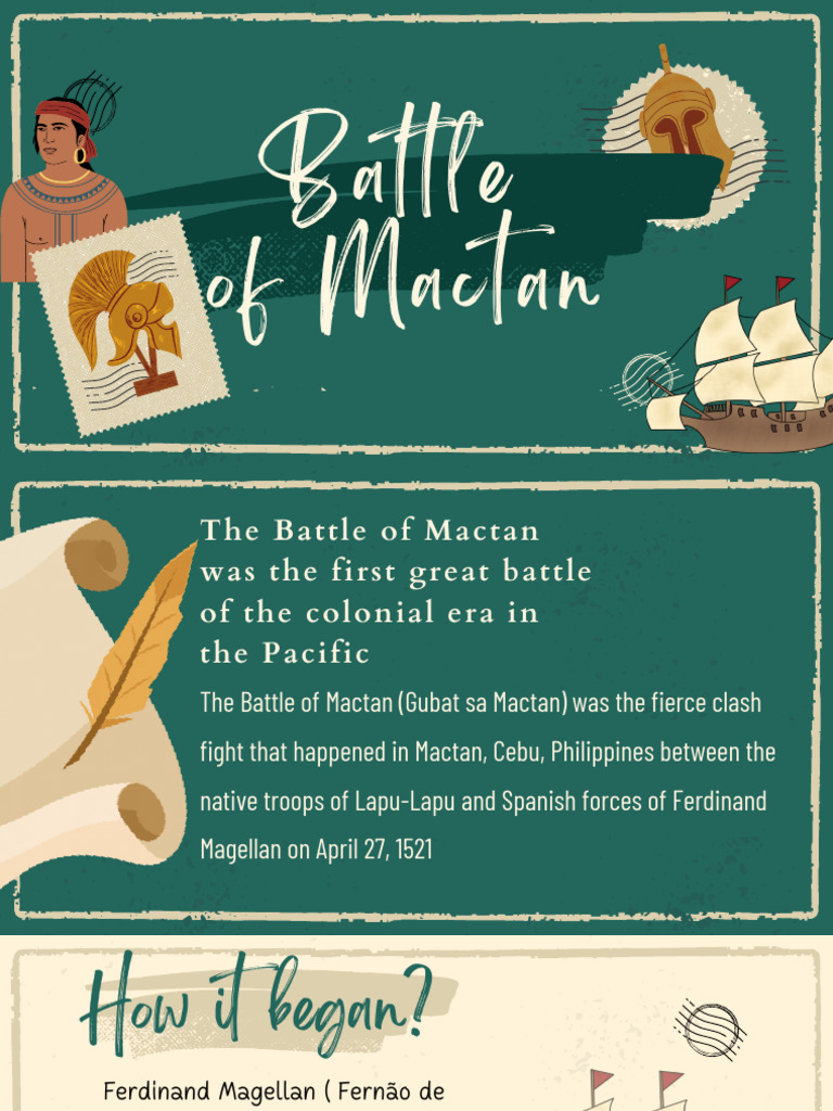 Battle of Mactan: Lapu-Lapu vs. Magellan | PDF