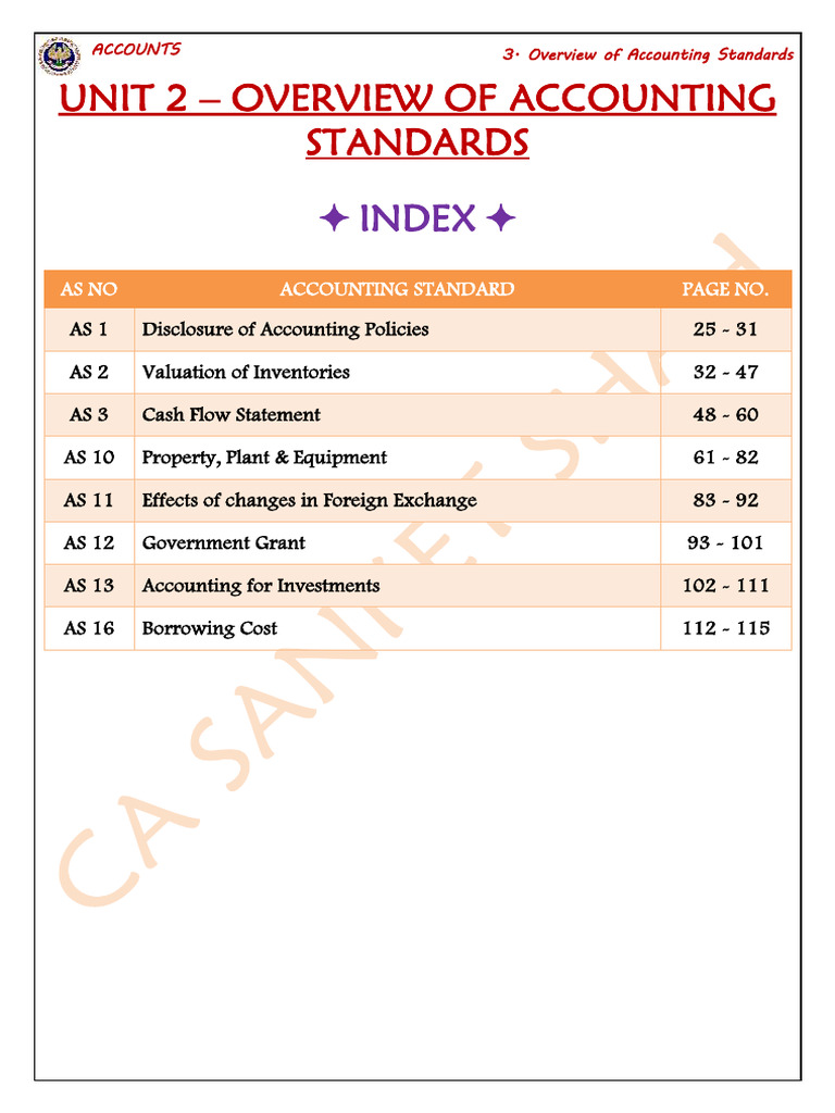 5 Overview of Accounting Standards 1670382614 | PDF | Deferred Tax ...