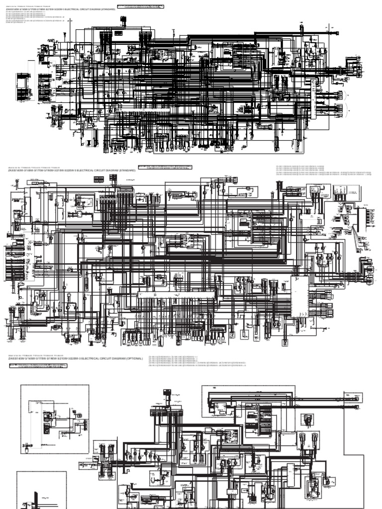 Esquemas Hitachi Zaxis170 | PDF | Electrical Engineering
