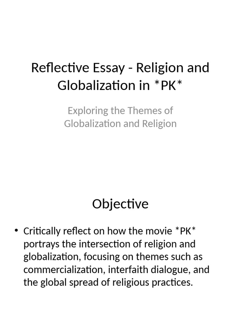 Globalization of Religion Activity | PDF