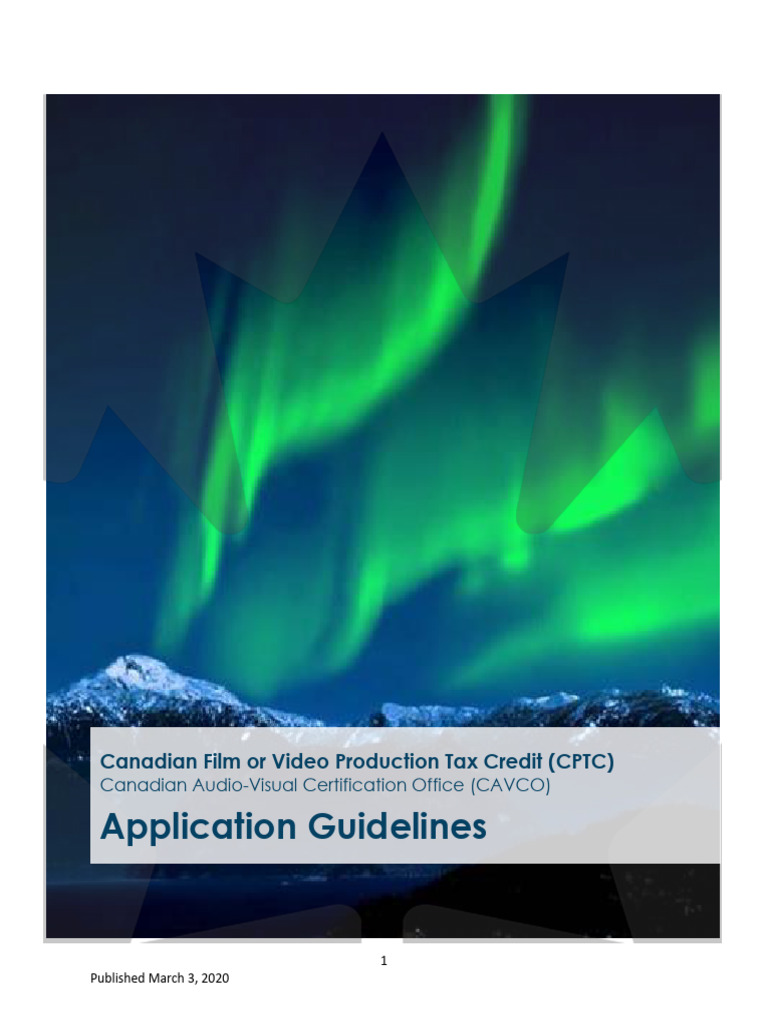 cptc-cavco-application-guidelines | PDF | Expense | Tax Credit