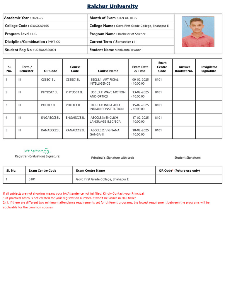 BSC III Physics | PDF | Bachelor Of Science | Qualifications