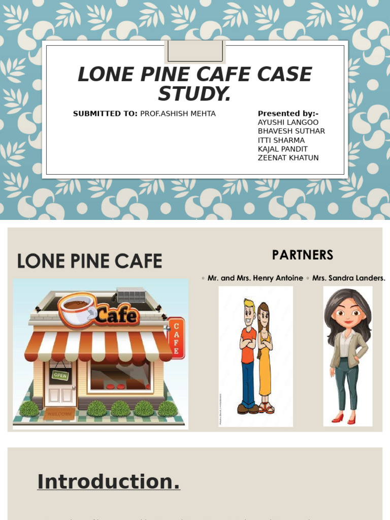 New Lone Pine Cafe | PDF | Balance Sheet | Equity (Finance)