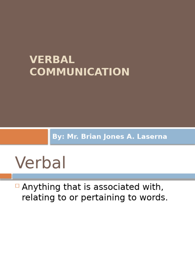 Lesson 4 Oral Comm | PDF | Word | English Language