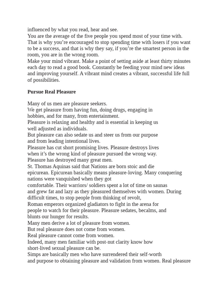 2222 | PDF | Pleasure