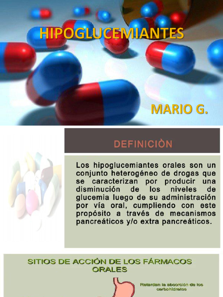 Hipoglucemiantes Ficha Tecnica | PDF