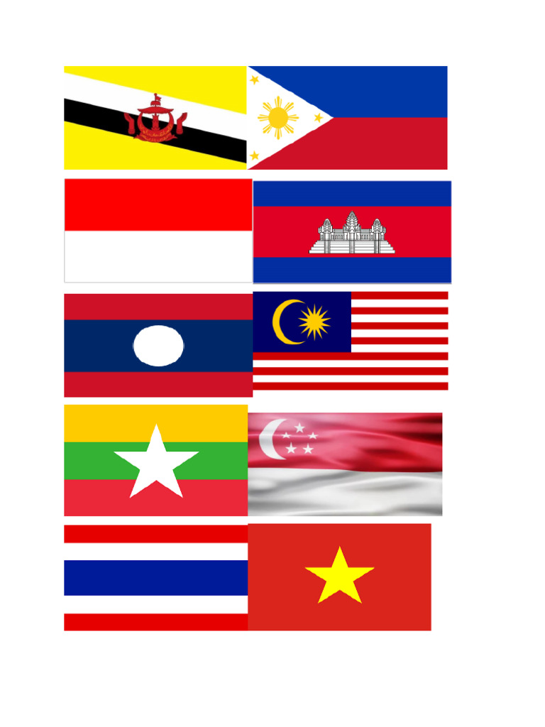 Bendera Negara ASEAN | PDF