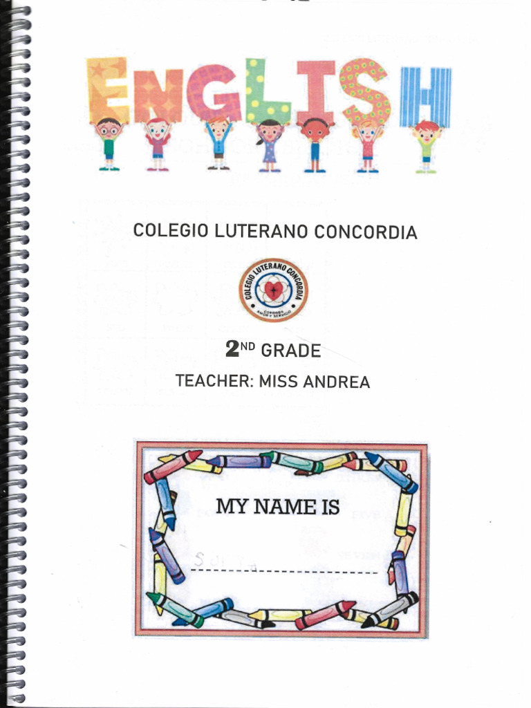 Ingles 2do Grado | PDF