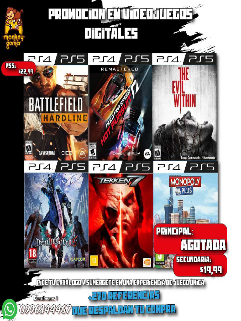 Catalogo Combos Ps4-PS5 | PDF