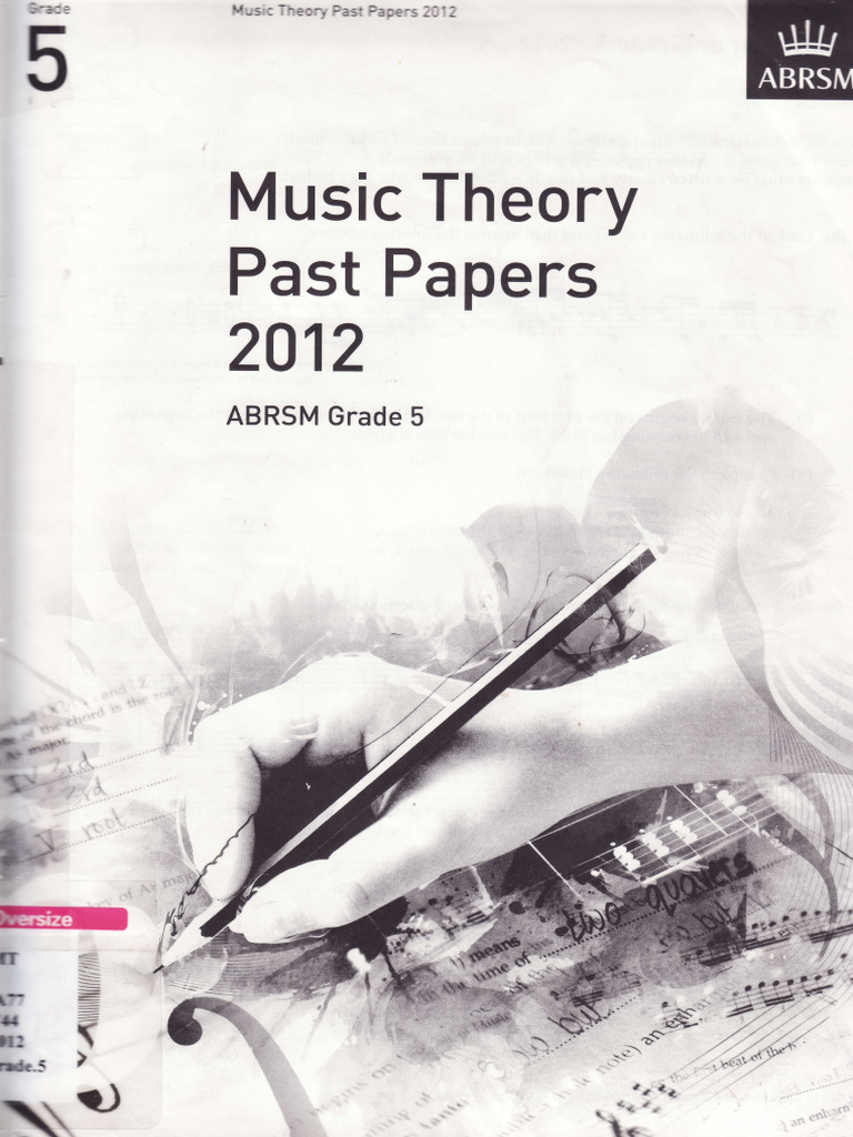 Music Theory Past Papers 2012 ABRSM Grade 5 | PDF | Scale (Music ...