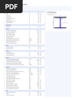 H HW 200x200: Cross-Section Properties | PDF | Physical Quantities ...