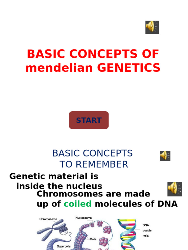 Basic Concepts of Genetics | PDF