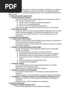 Check List of NABL Documents 2024 | PDF | Calibration | Specification ...