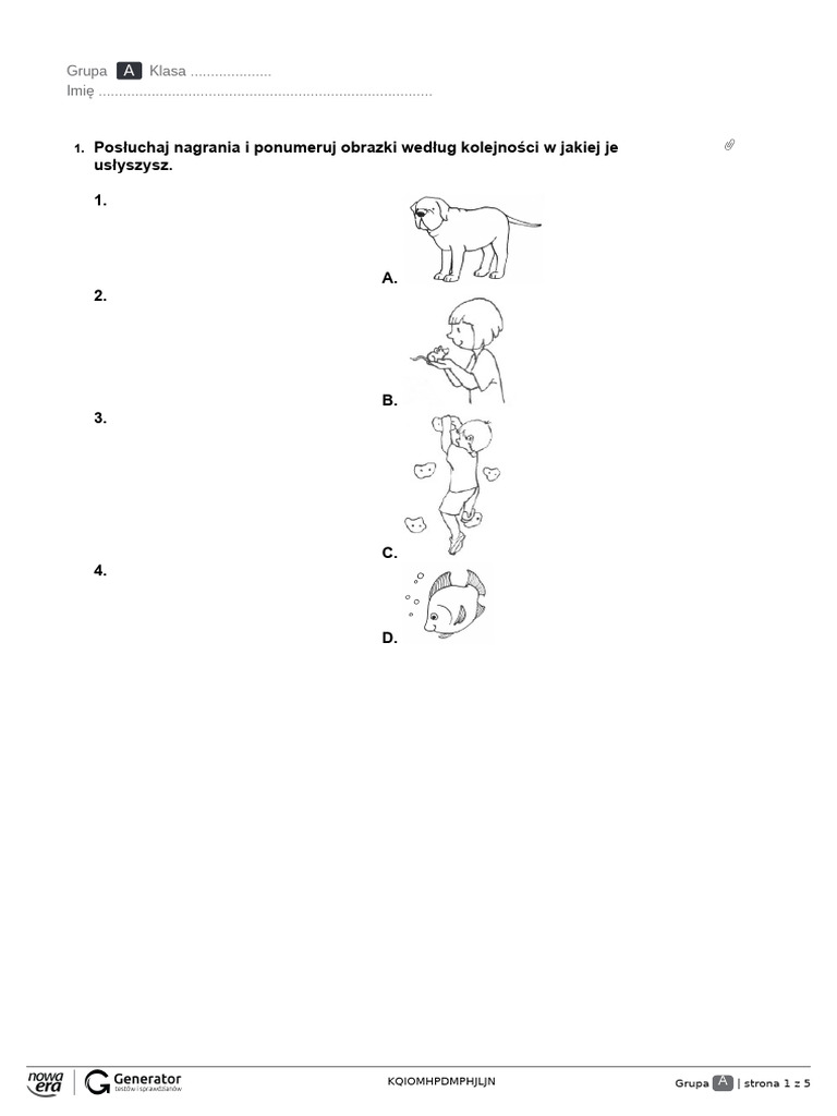 Unit 4. Pets Test 4 Test - SPE | PDF