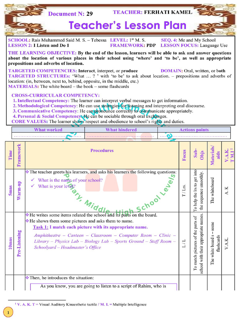 1st M. S., Seq. 4, Lesson 2, Ver. 5, 24-25 - Telegram | PDF
