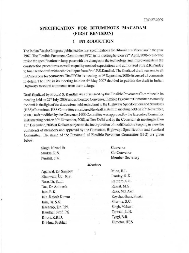 Irc - Gov.in.027.2009 (Dragged) 2 | PDF