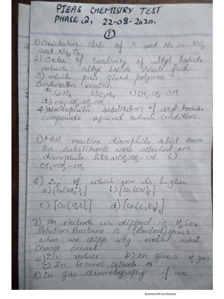 Pieas All Past PAPERS | PDF